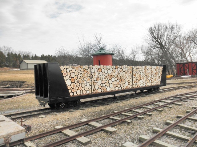 Little Amerricka Log Train Car - 2014 - All-Color Powder Coating ...