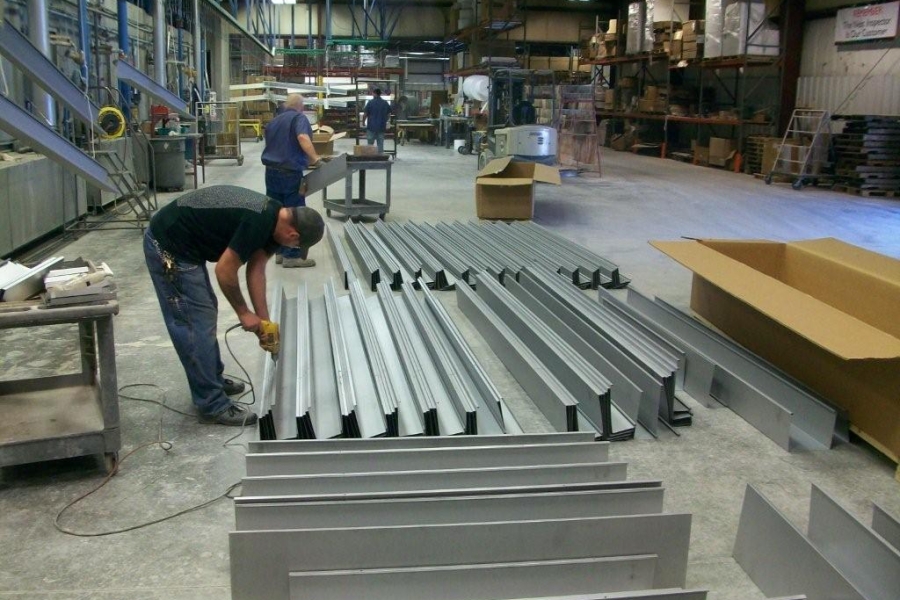 Our Prefinishing Facility | All-Color Powder Coating