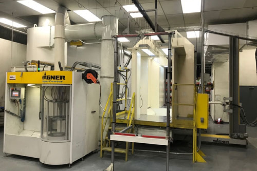 Our Prefinishing Facility | All-Color Powder Coating